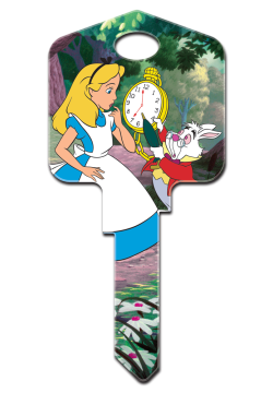 Howard Keys SC1-D122 Disney House Key Alice in Wonderland SC1 Keyway ...