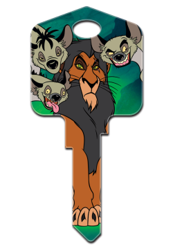 Howard Keys KW-D124 Disney The Lion King House Key Blank KW1/KW10 ...