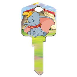 Howard Keys KW-D123 Dumbo Disney House Key KW1 Keyway | Security Supply ...